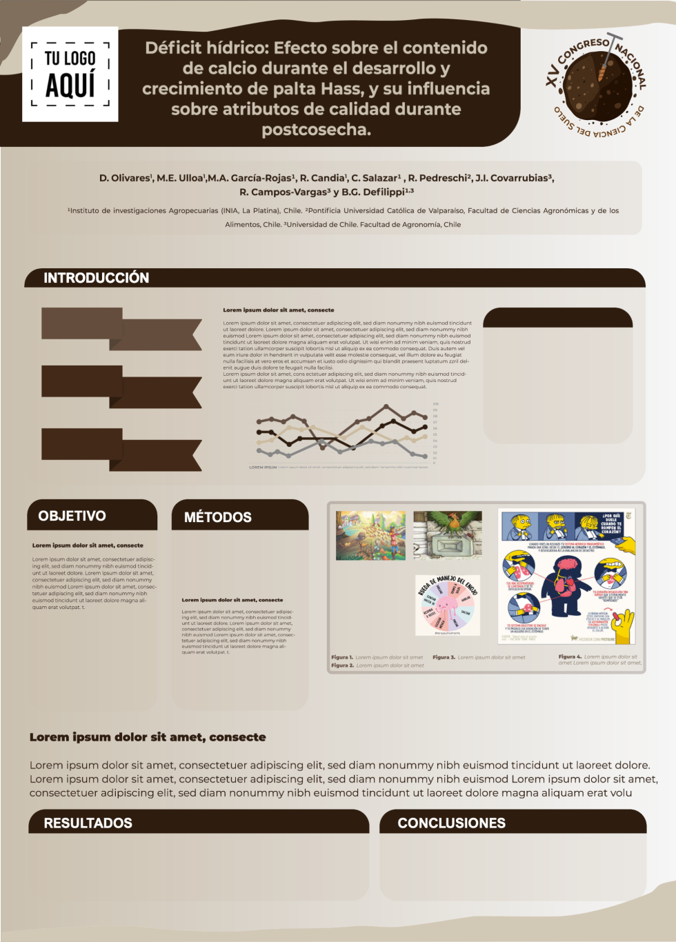 Descargar formatos para presentaciones y posters - INIA La Platina